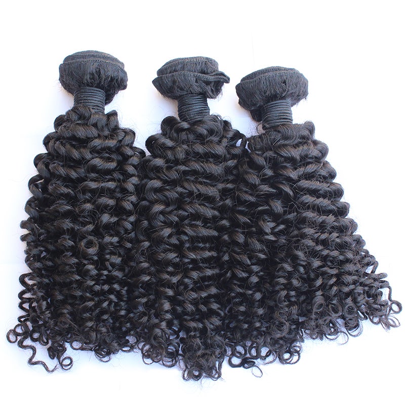 10A Kinky Curly Hair Bundles High Quality Virgin Hair | QBU HAIR